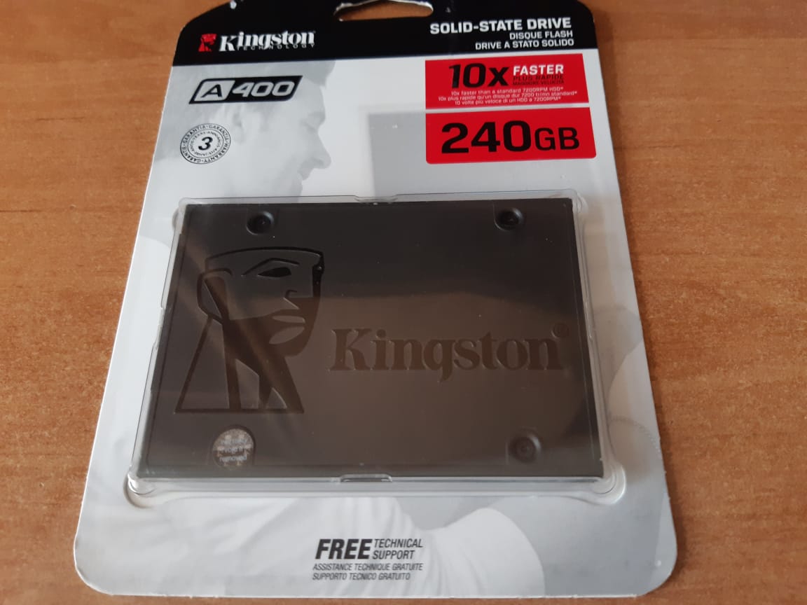 Внутренний диск SSD Kingston SA400S37/240G в Алматы - цены, купить в ...