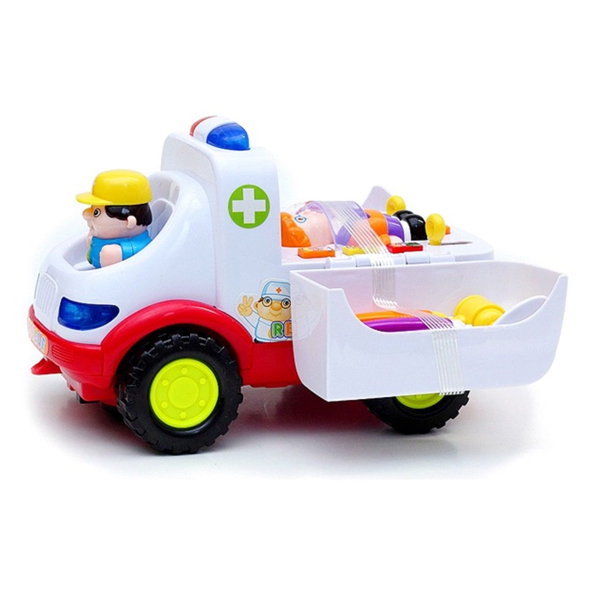 Интерактивная игрушка Huile Toys "Скорая Помощь", со светом и звуком в ...