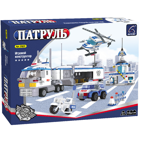 Игровой конструктор Ausini Toys 23001 Патруль в Алматы - цены, купить в ...