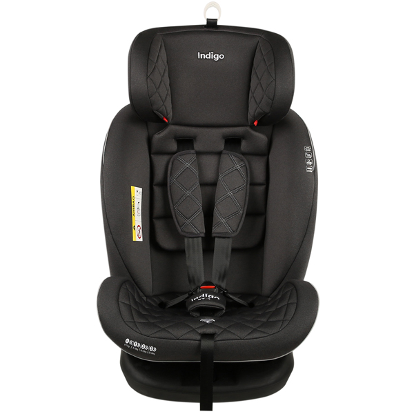 Автокресло Indigo Aero Isofix ST-3 группа 0-1-2-3 (0-36 кг) Grey Beige ...