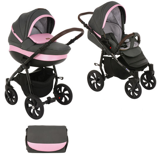 Коляска 2в1 Tutis Nanni Grey/Pink в Алматы - цены, купить в интернет ...