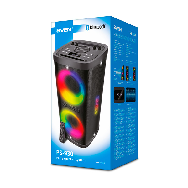 Портативная аудиосистема SVEN PS-930 в Алматы - цены, купить в интернет - магазине Sulpak ...