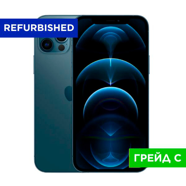 Смартфон Apple iPhone 12 Pro 128 GB Pacific Blue Refurbished GRADE C в Алматы - цены, купить в ...