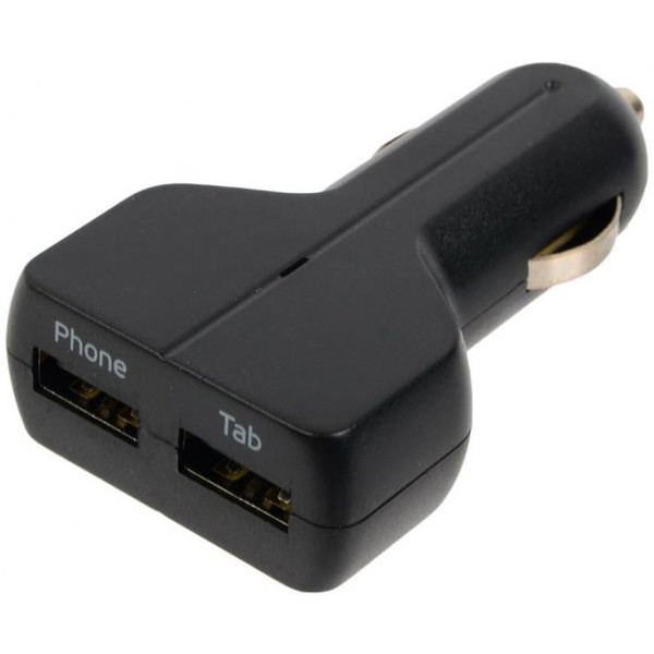 Автомобильное зарядное устройство Prime Line 2213 Black в Алматы - цены ...