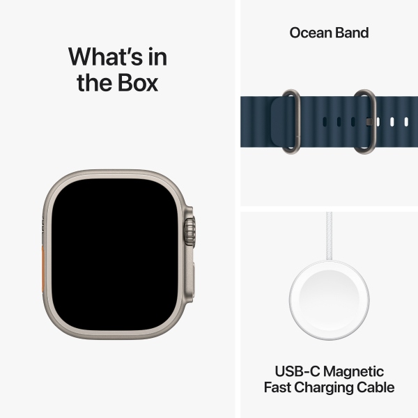 Смарт-часы Apple Watch Ultra 2 GPS + Cellular, 49mm Titanium Case with ...