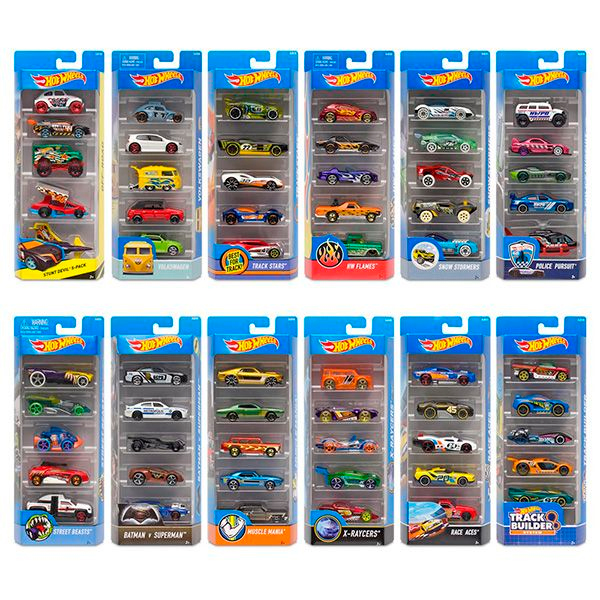 Машинки Hot Wheels набор из 5 машинок 1806 HW в Алматы - цены, купить в ...